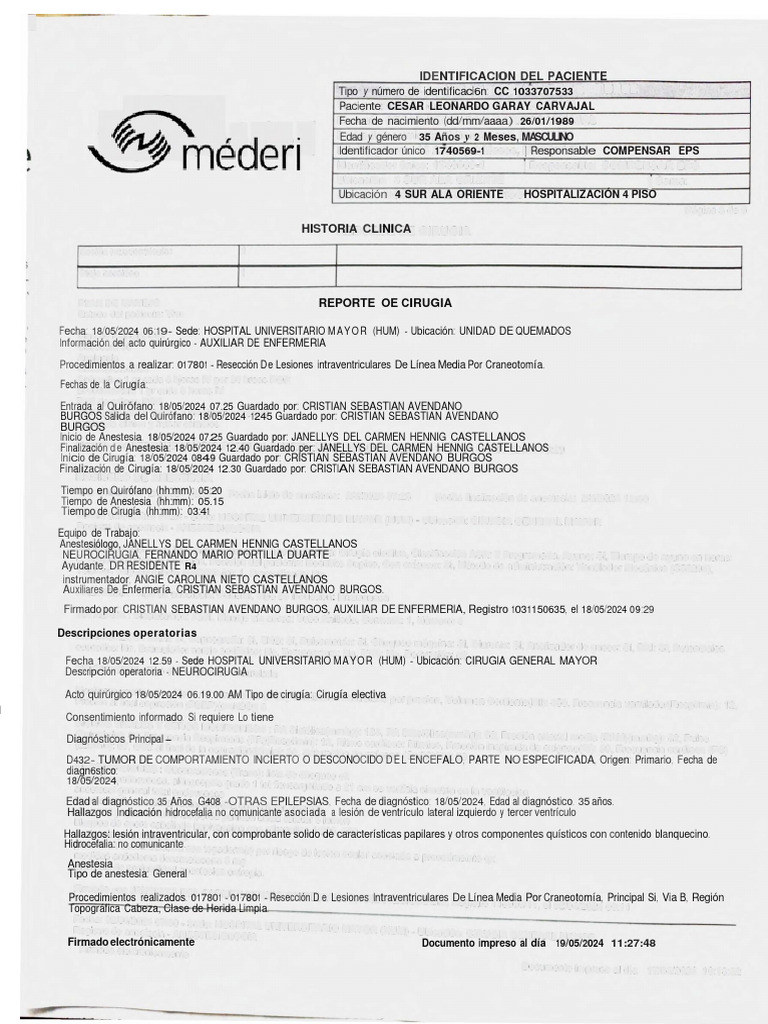 Toppp | PDF | Cirugía | Neurocirugía