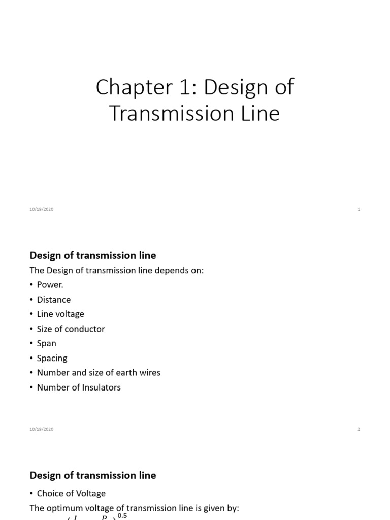 ch1 Lecture 1 Line Supports | PDF | Electric Power Transmission | Electric Power Distribution