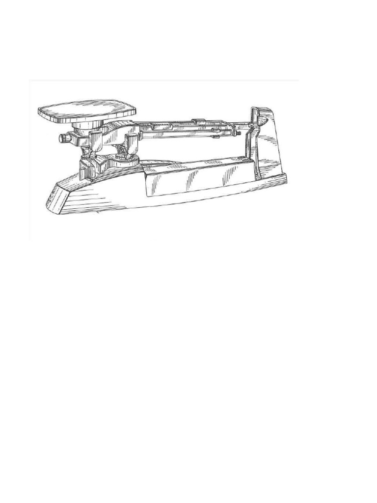 Triple Beam Balance | PDF