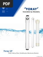 TORAY Pressurized PVDF Hollow Fiber Membrane Module "TORAYFIL ...
