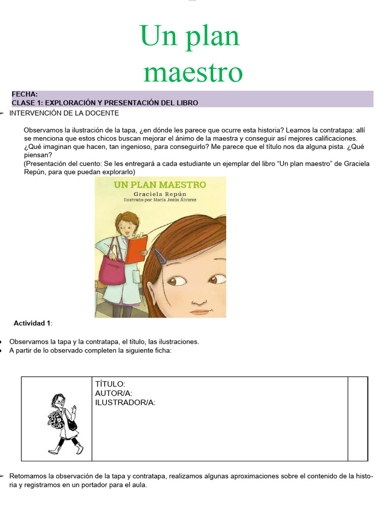 Un-Plan-Maestro 2024 | PDF