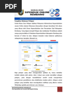 Panduan Aplikasi Sidemang Palembang | PDF