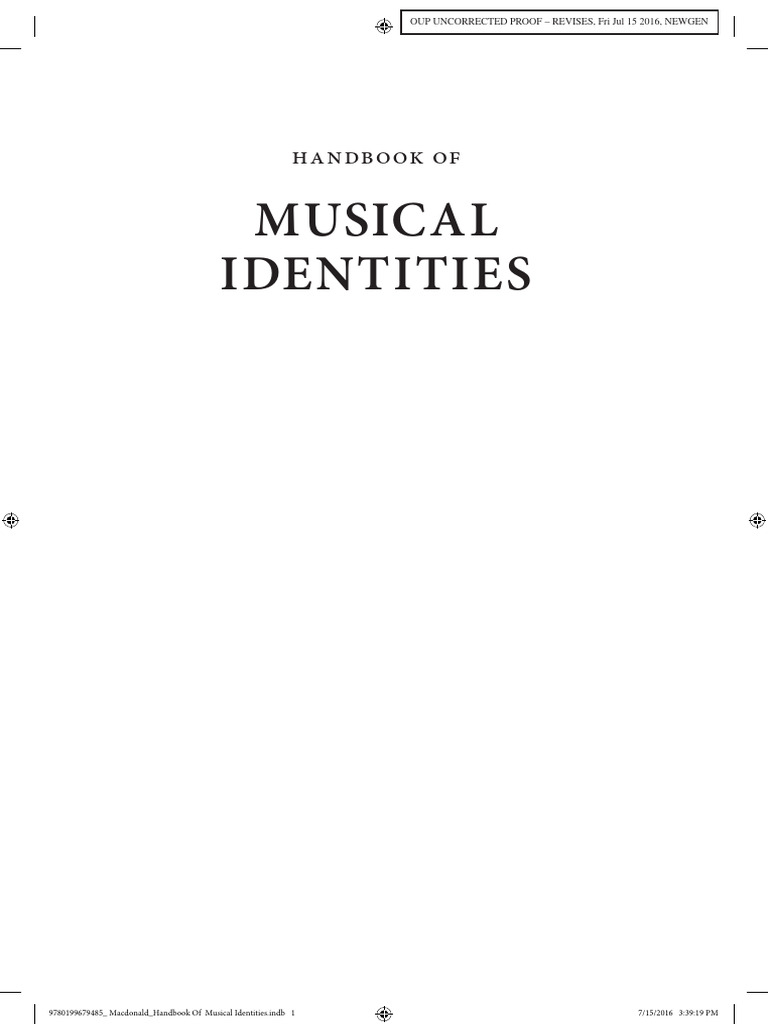 Evans and McPherson in Press | Download Free PDF | Identity (Social ... Evans and McPherson in Press | Download Free PDF | Identity (Social ...