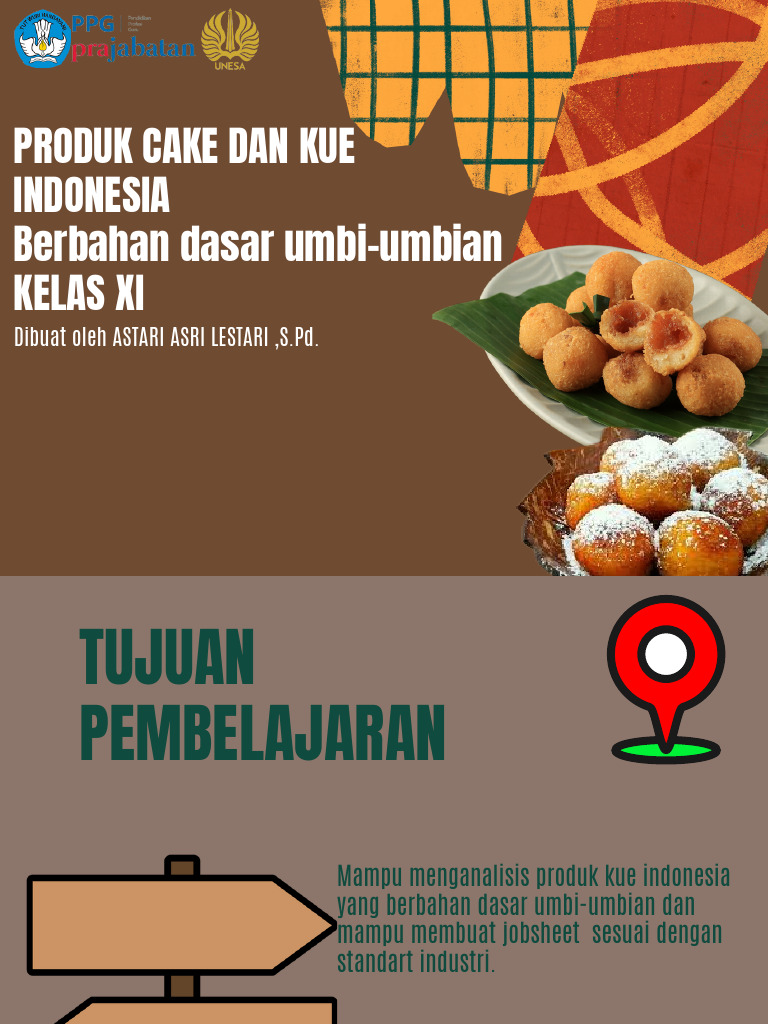Produk Cake Dan Kue Indonesia | PDF