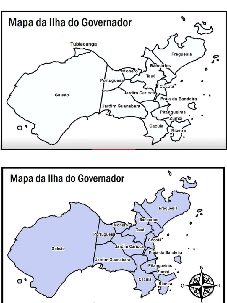 Mapa Ilha Do Governador | PDF