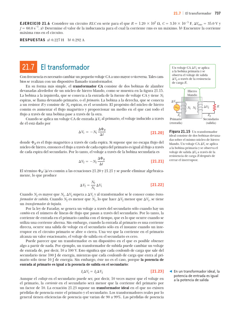 Semana 14 | PDF | Inductor | Transformador