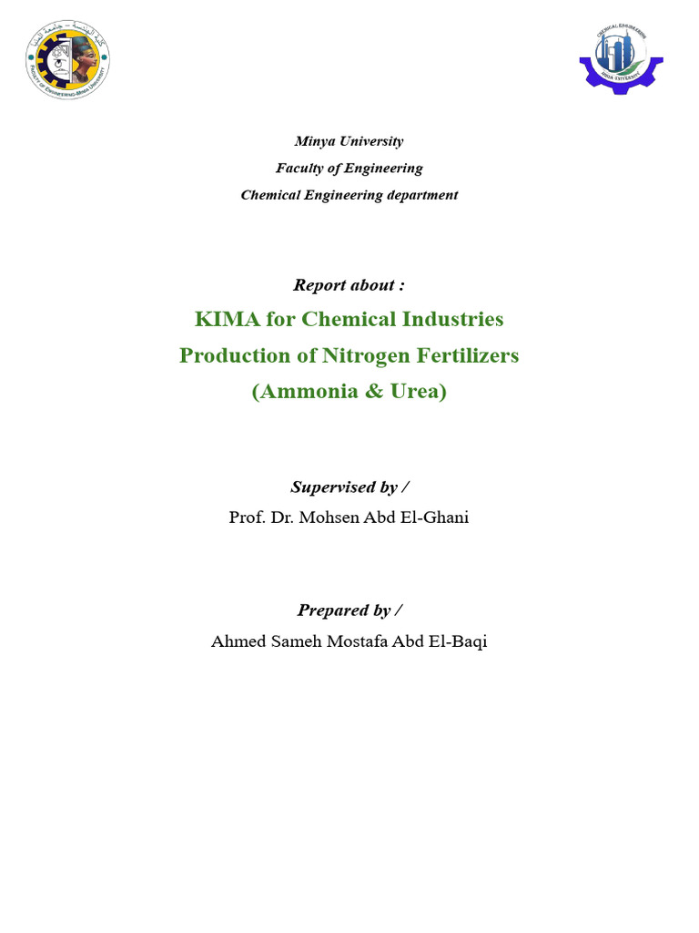 Ammonia and Urea Fertilizers | PDF | Urea | Ammonia