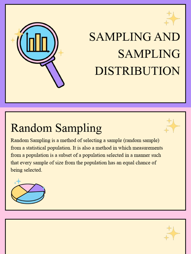 SAMPLING-AND-SAMPLING-DISTRIBUTION | PDF | Sampling (Statistics) | Standard Deviation