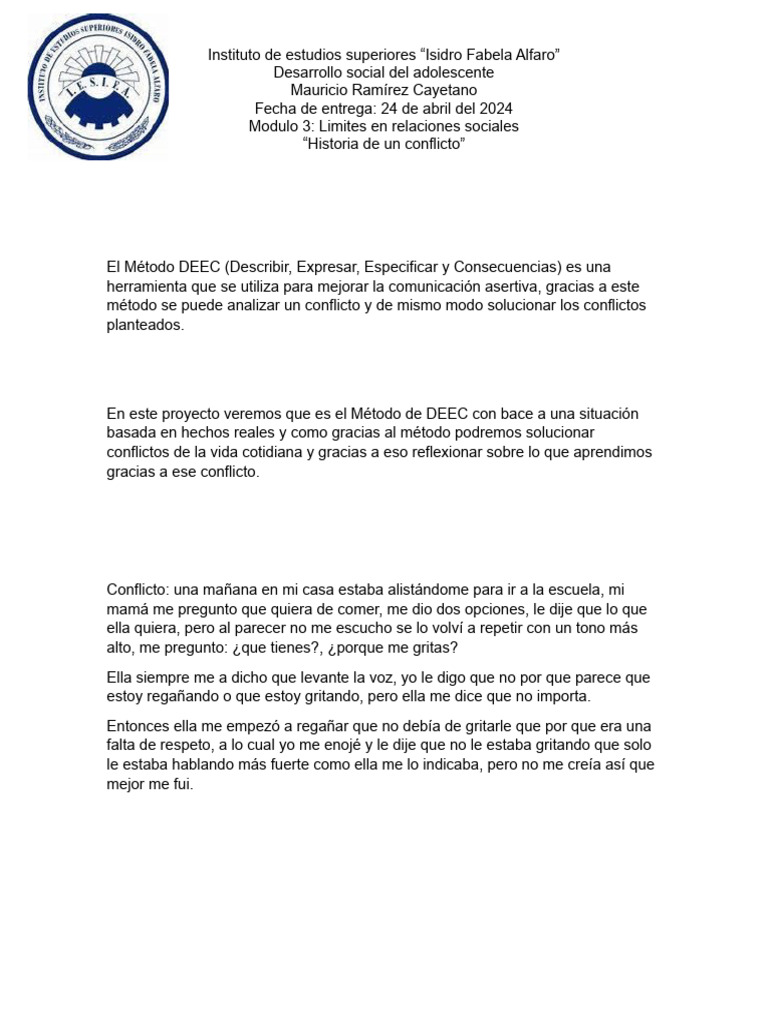 El Método DEEC | PDF El Método DEEC | PDF