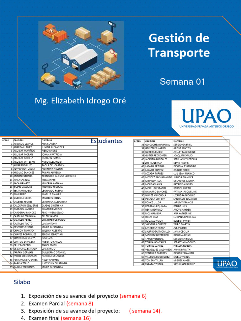 GTRP Semana 1 5917 | PDF | Logística | Cadena de suministro