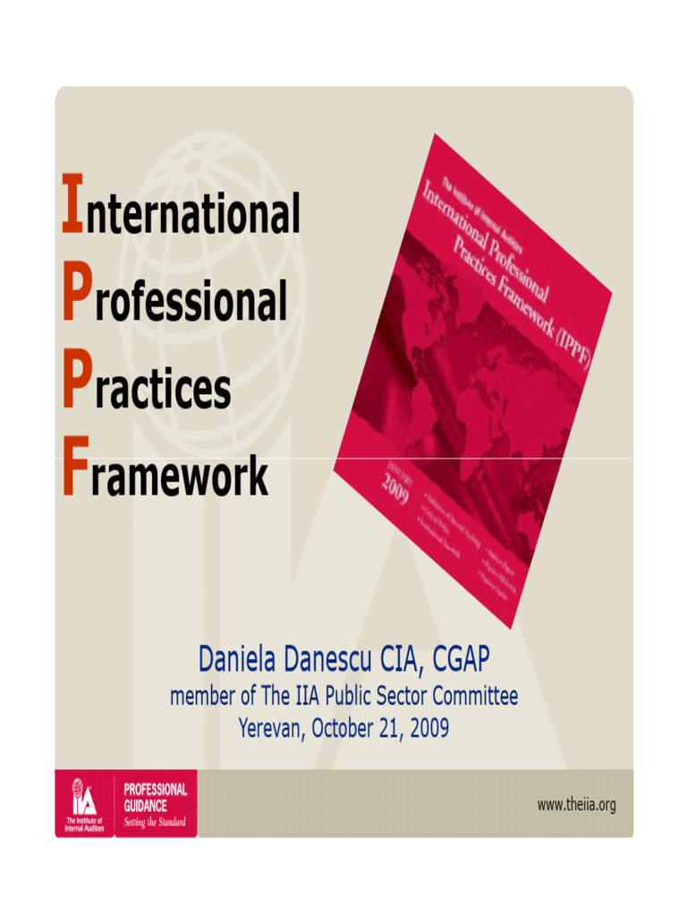International Professional Practices Framework | PDF | Internal Audit ...