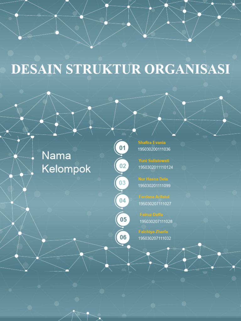 Desain Struktur Organisasi Efektif | PDF