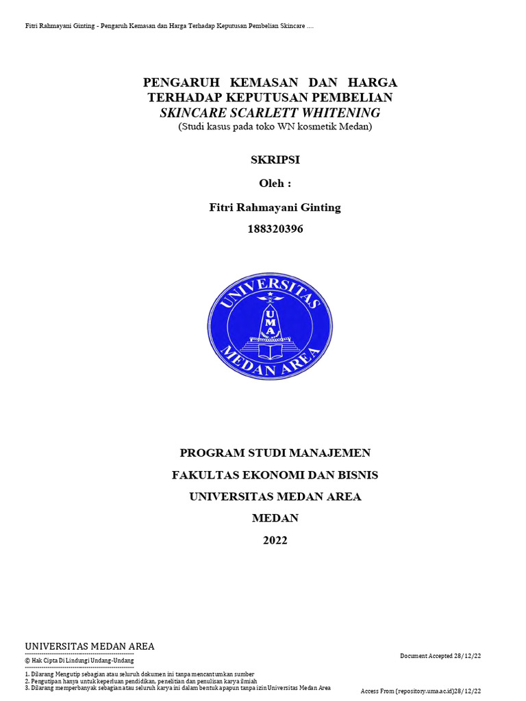 Fitri Rahmayani Ginting Fulltext | PDF