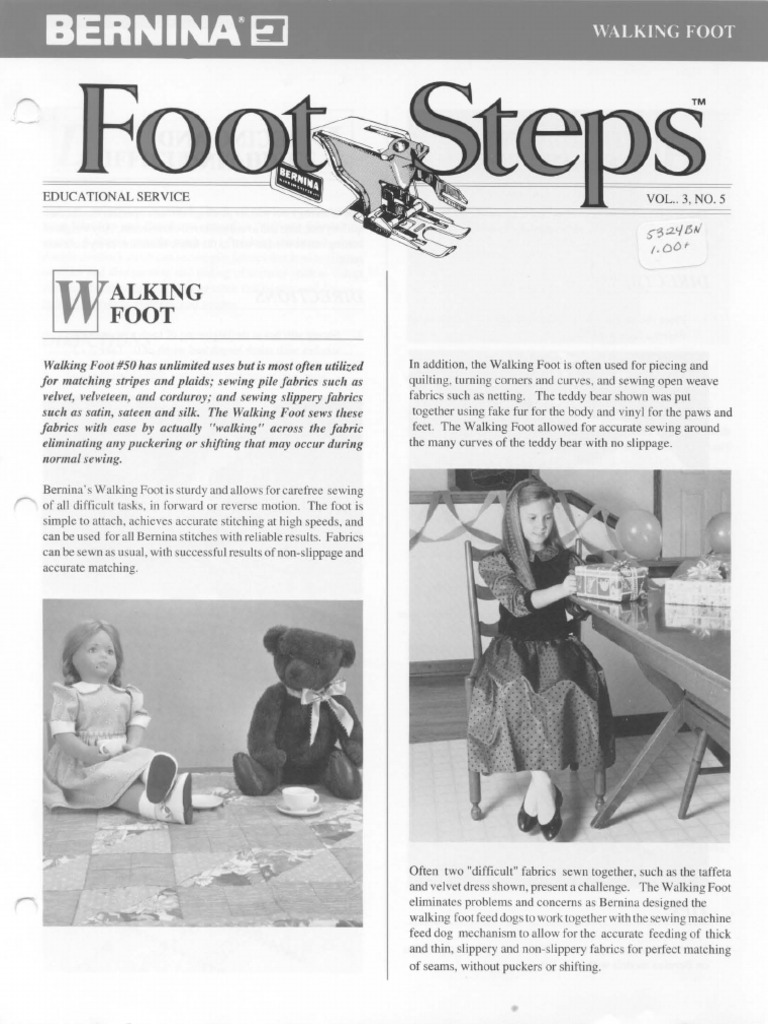 Bernina Walking Foot | PDF