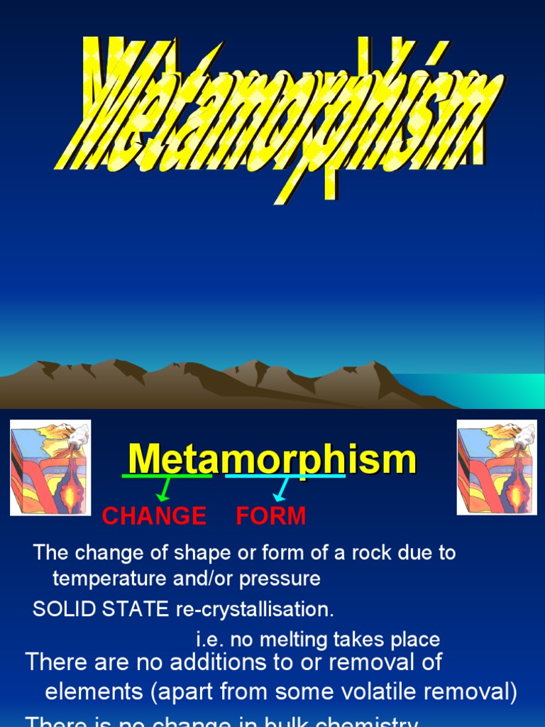 Metamorphic Processes | PDF | Rock (Geology) | Petrology