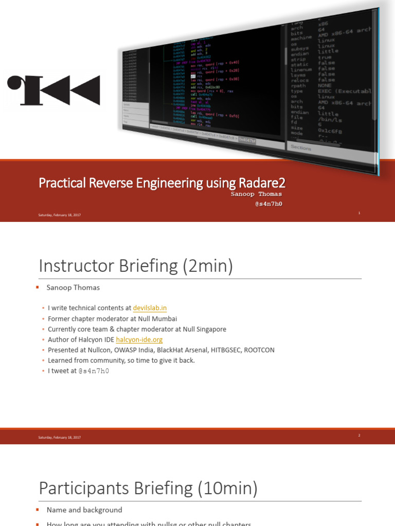Practical Reverse Engineering Using Radare2 Pdf Computer Programming Computer Architecture