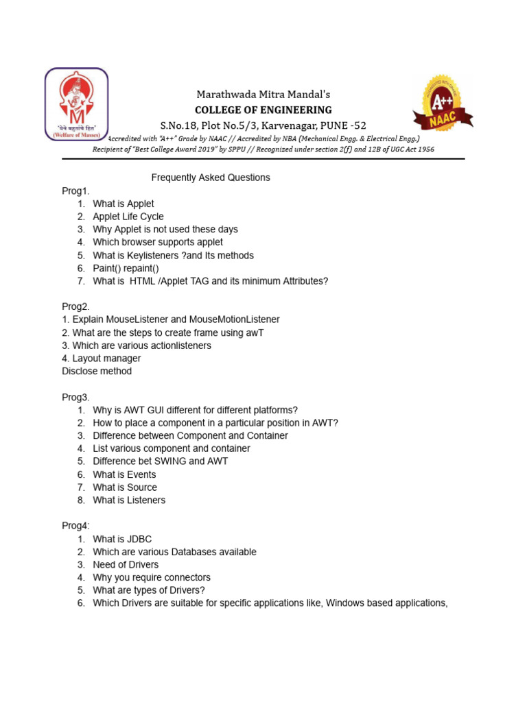 Frequently Asked Questions | PDF | Ip Address | Java (Programming Language)