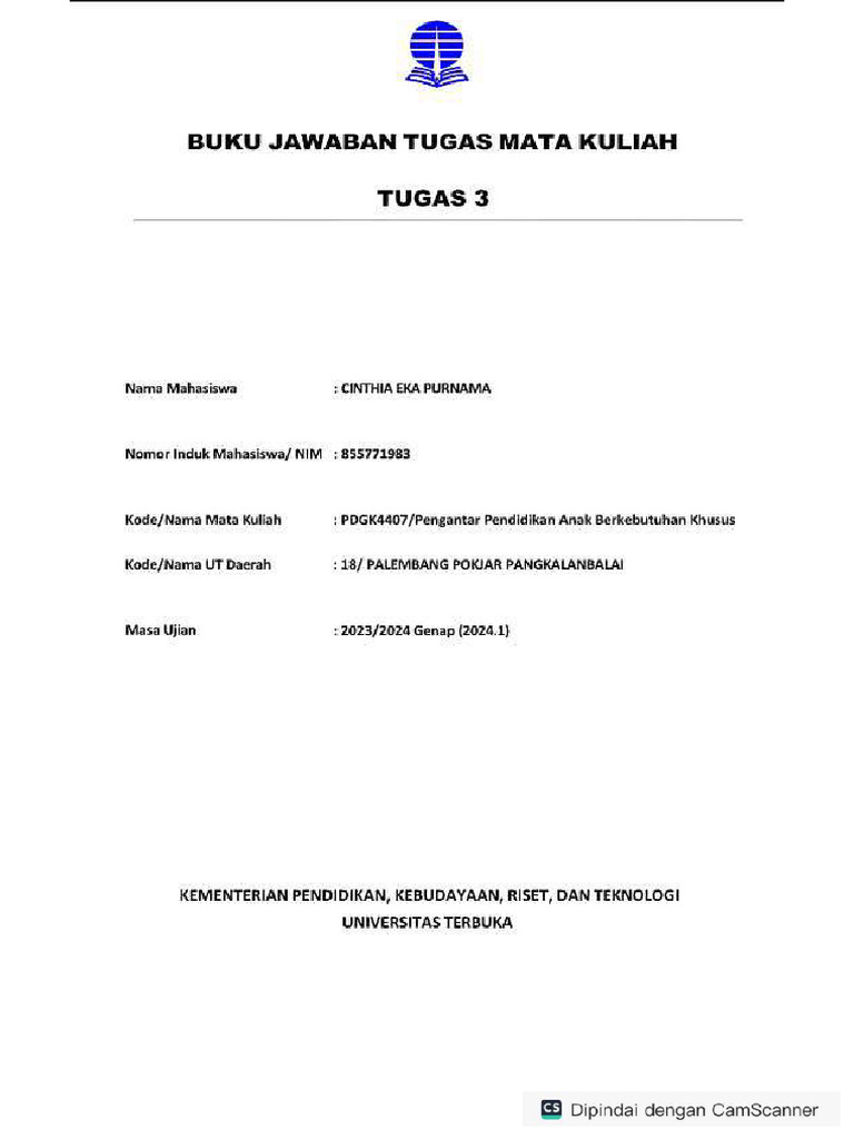 Tugas 3 Abk Cinthia | PDF