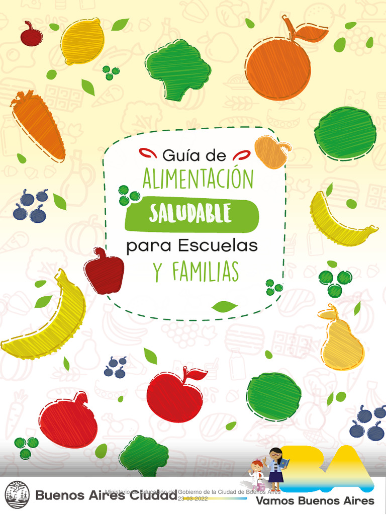 Guia de Alimentacion Saludable Escuelas y Familias | Descargar gratis ...