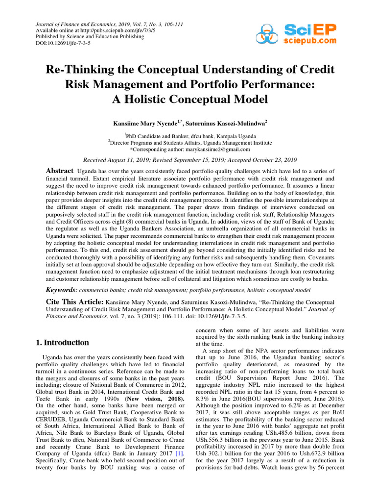 jfe-7-3-5 2 | PDF | Risk | Banks