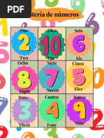 Lotería de Números del 1 al 20 | PDF | Rectángulo | Politopos