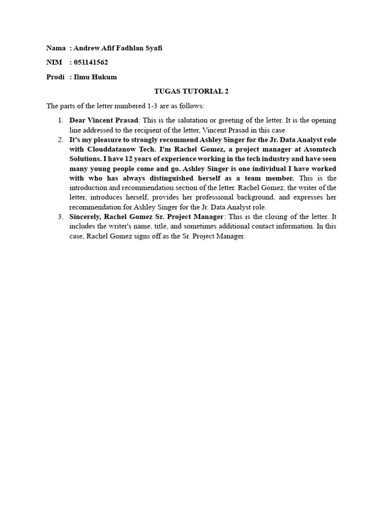 Tugas Tutorial 2 | PDF