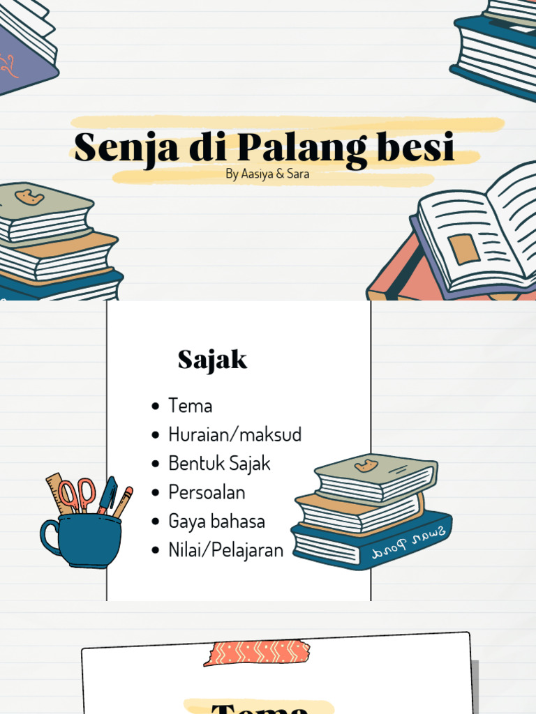 Tema dan Gaya Sajak Senja di Palang Besi | PDF | Agama & Spiritualitas ...