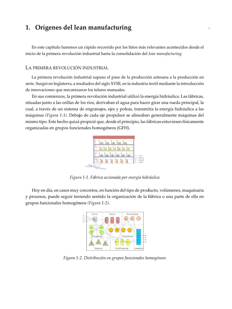 Orígenes de Lean Manufacturing | PDF