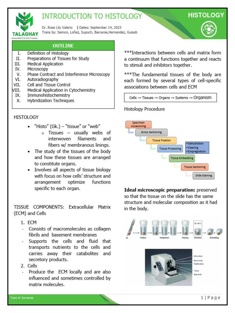 Histology | Download Free PDF | Histology | Staining