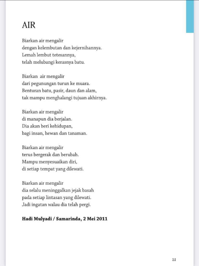 Puisi Air | PDF