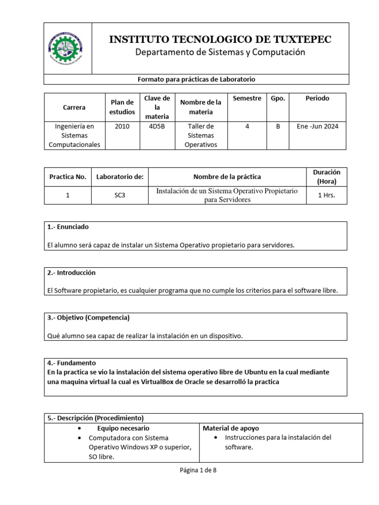 Practica 1 Tso - Luis Manuel Ortiz Muñoz | Descargar gratis PDF | Sistema operativo ...