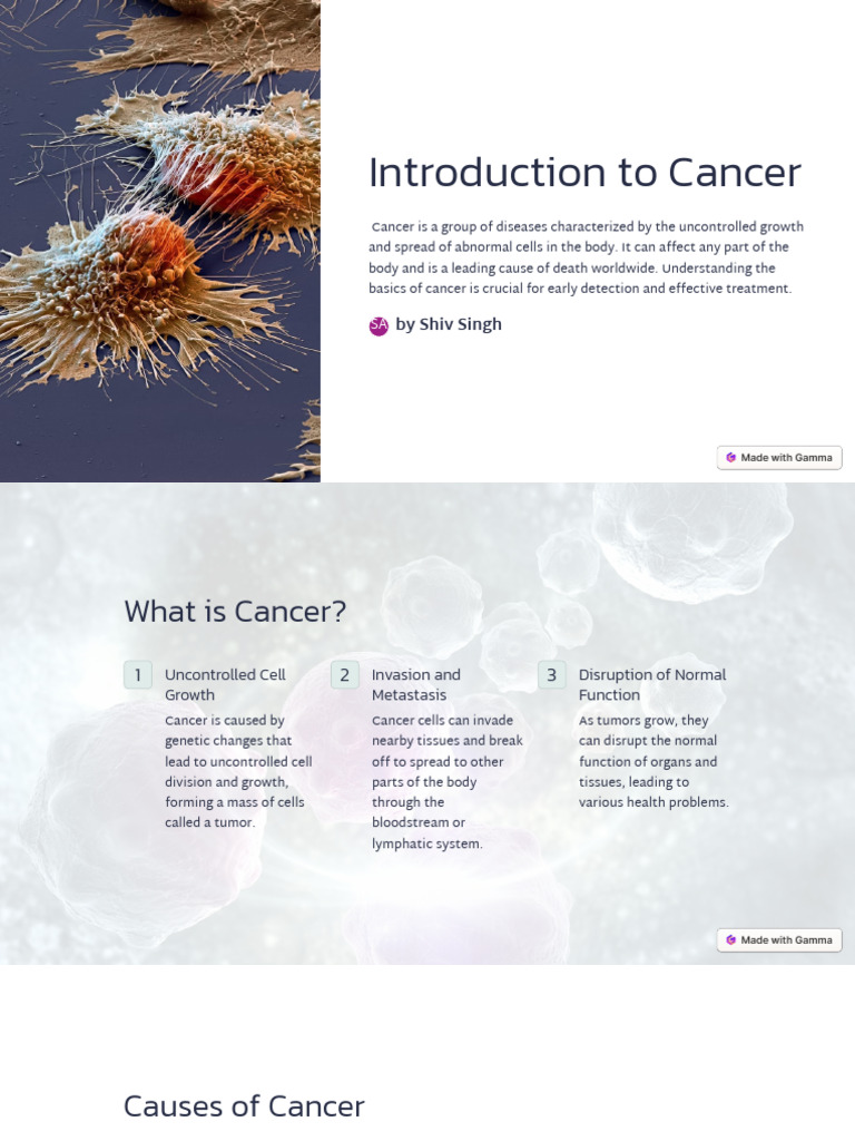 STDs | PDF | Cancer | Causes Of Death