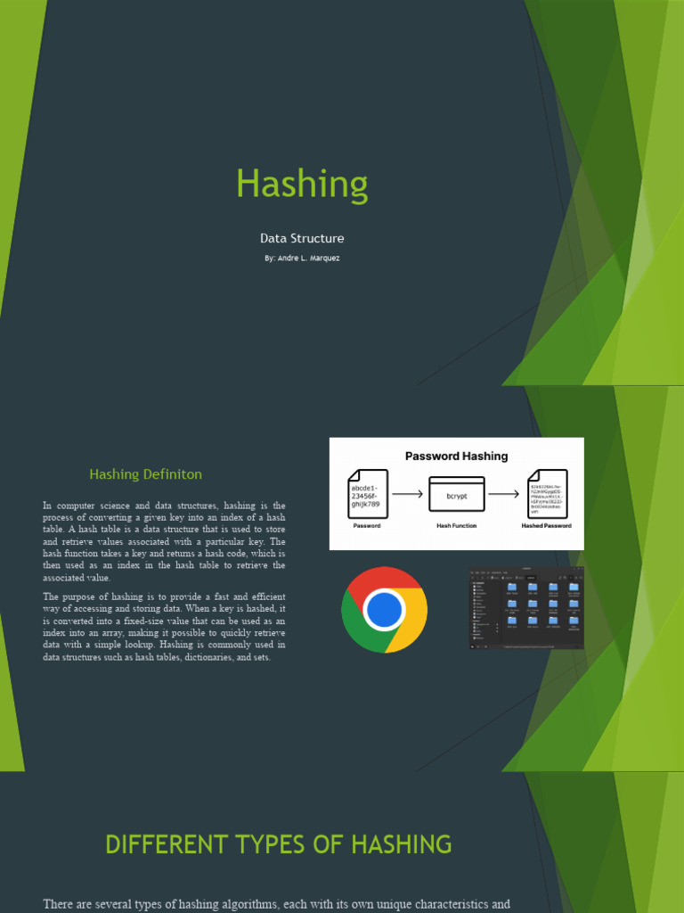 Dat Astruc T Hashing Rep | PDF | Computer Programming | Algorithms
