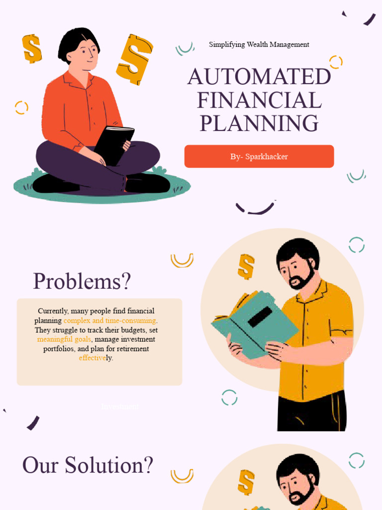 Colorful Simple Illustrative Finance Presentation | PDF | Business ...