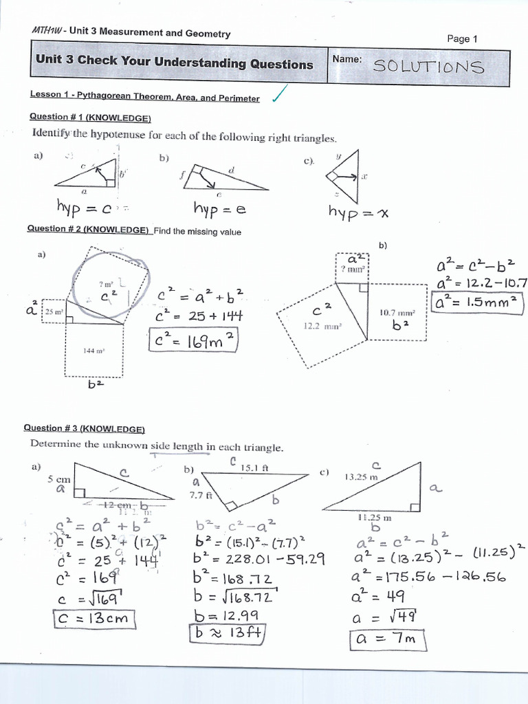 Unit5 HomeworkSOLUTIONS | PDF