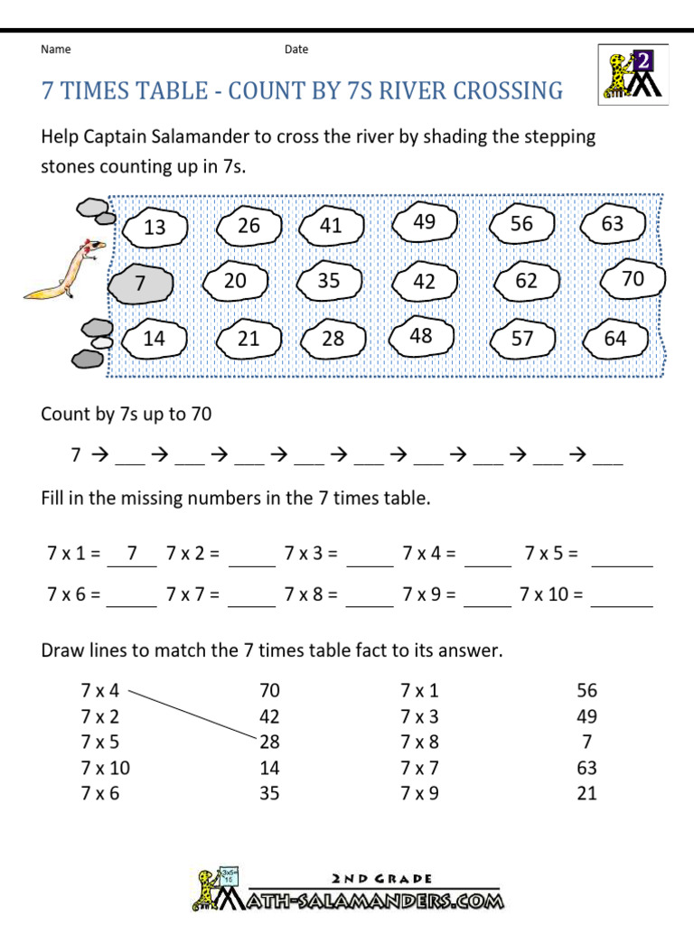 7-times-table-count-by-7s-river-crossing | PDF