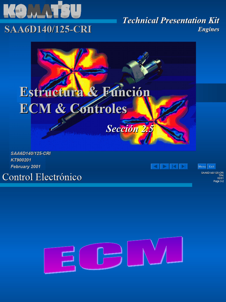 Estructura & Función ECM & Controles | PDF | Ingenieria Eléctrica ...