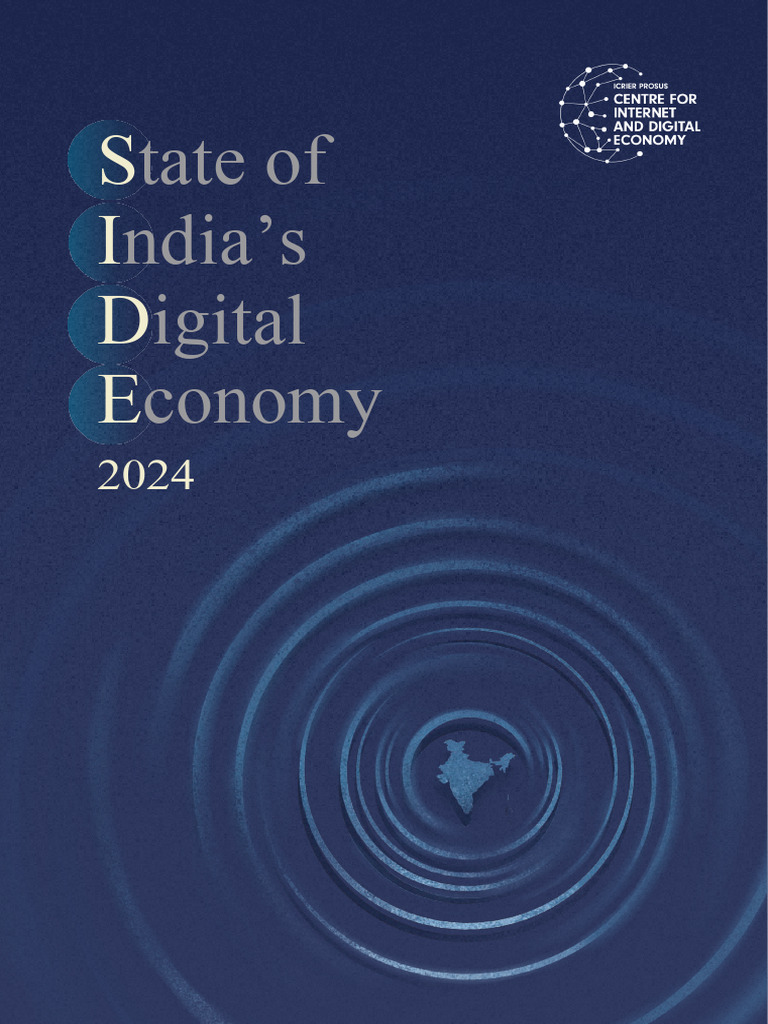State of India Digital Economy Report 2024 | Download Free PDF | E ...