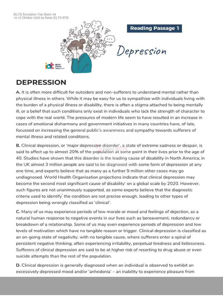 PAKET READING 14-15 Oktober 2023 KELAS IELTS BTB | PDF | Clinical Trial | Phases Of Clinical ...