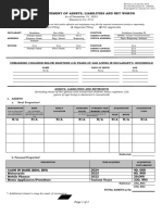 Saln Form Sample | PDF | Net Worth | Economies