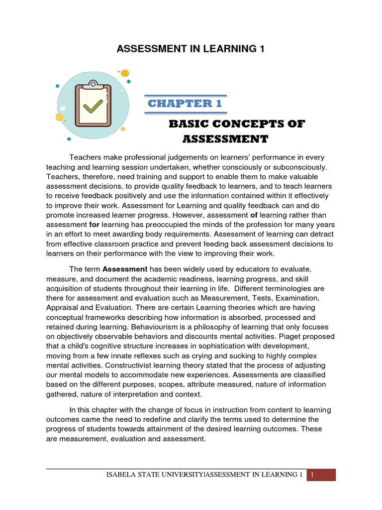 Educator's Guide to Assessment | PDF | Educational Assessment | Behaviorism