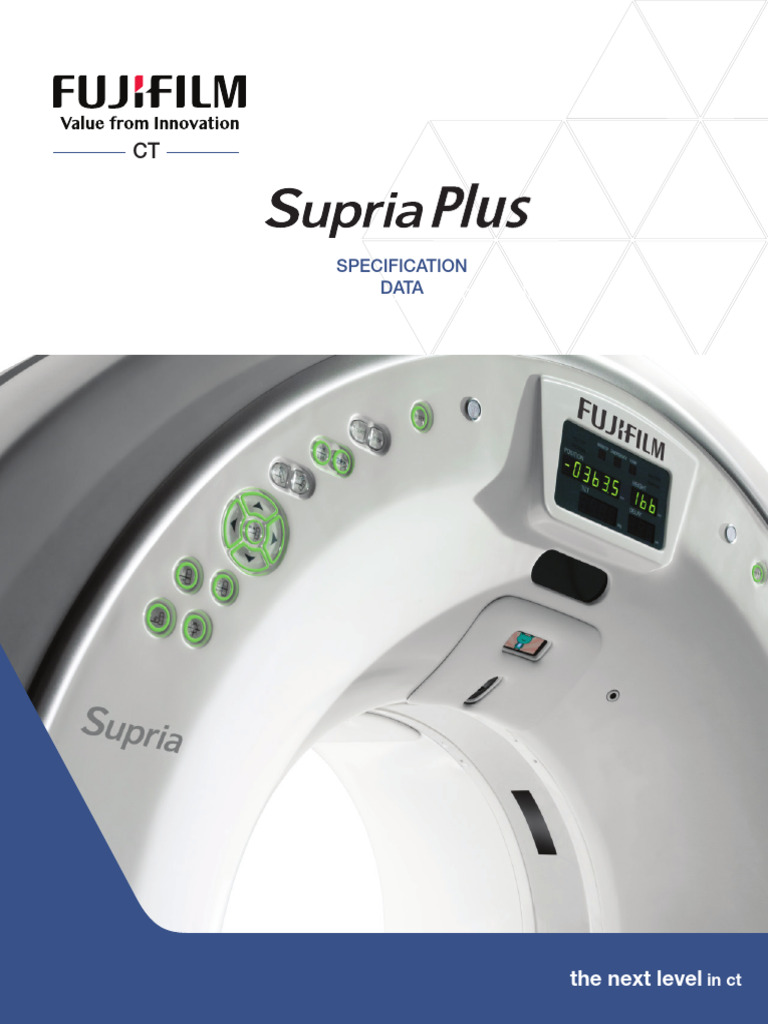 Supria Plus Data Sheet 2021-09-24 1 | PDF | Ct Scan