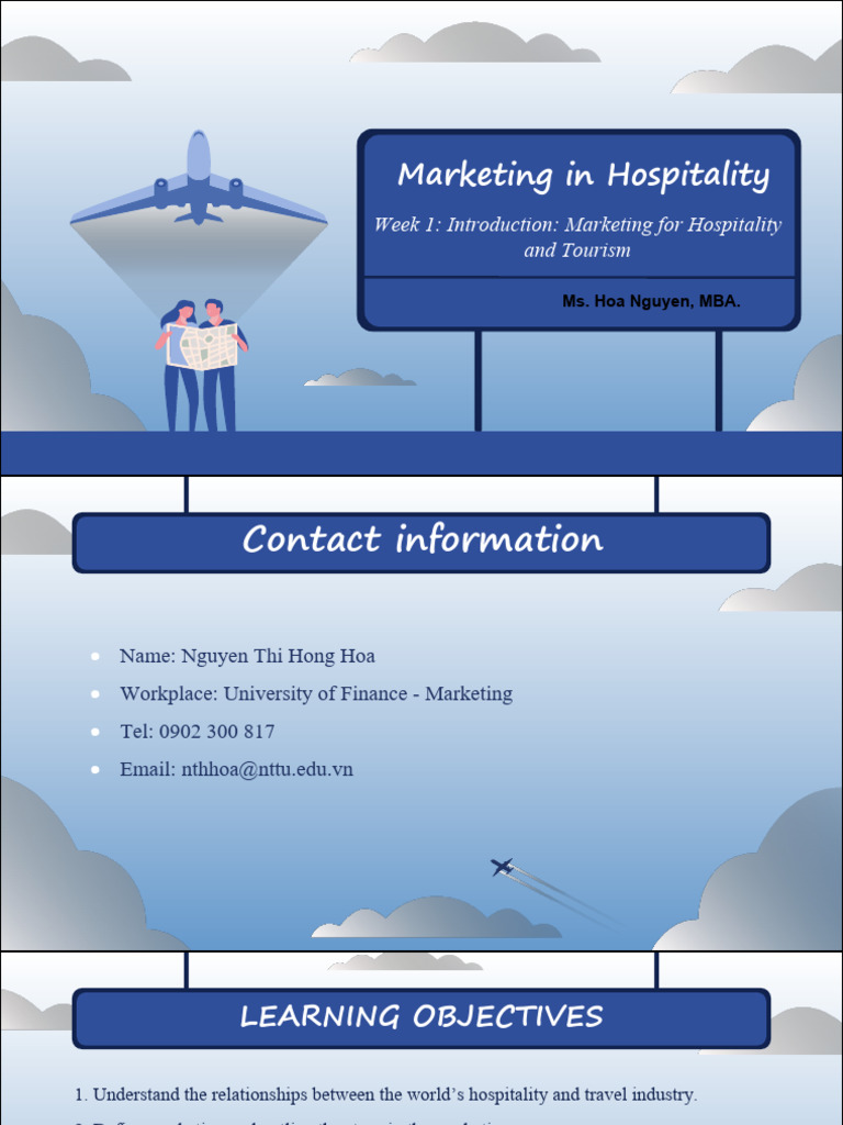 Week 1 Introduction Marketing For Hospitality and Tourism | PDF ... Week 1 Introduction Marketing For Hospitality and Tourism | PDF ...
