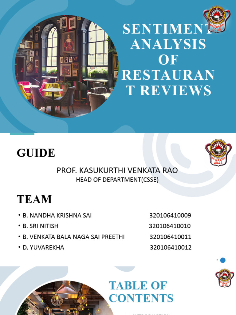 Sentiment Analysis of Restaurant Reviews-1 | PDF | Graphical User ...