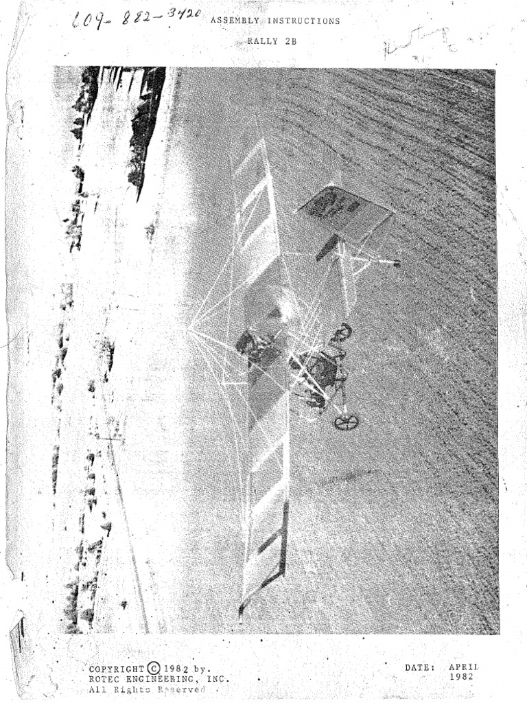 Rotec Rally 2B Manual and Literature | PDF