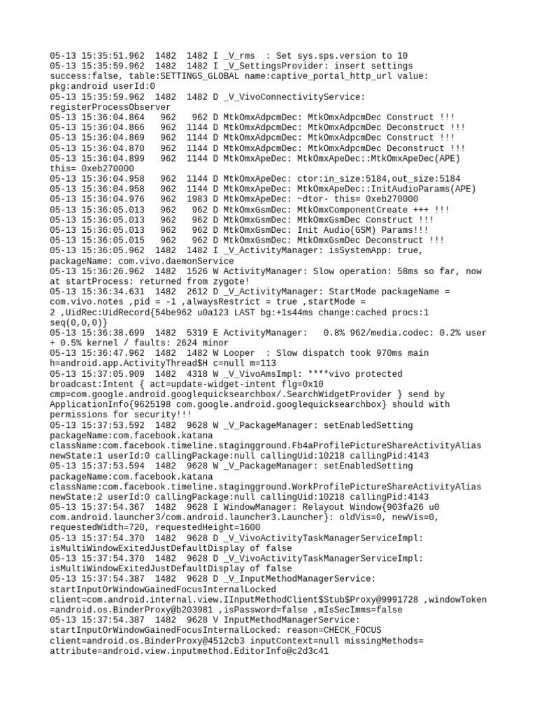 Log | PDF | Computing | Software