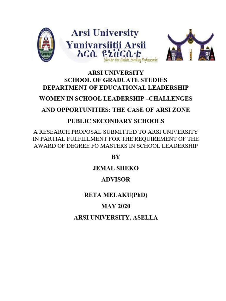 Jemal Research Final | PDF | Leadership | Survey Methodology Jemal Research Final | PDF | Leadership | Survey Methodology