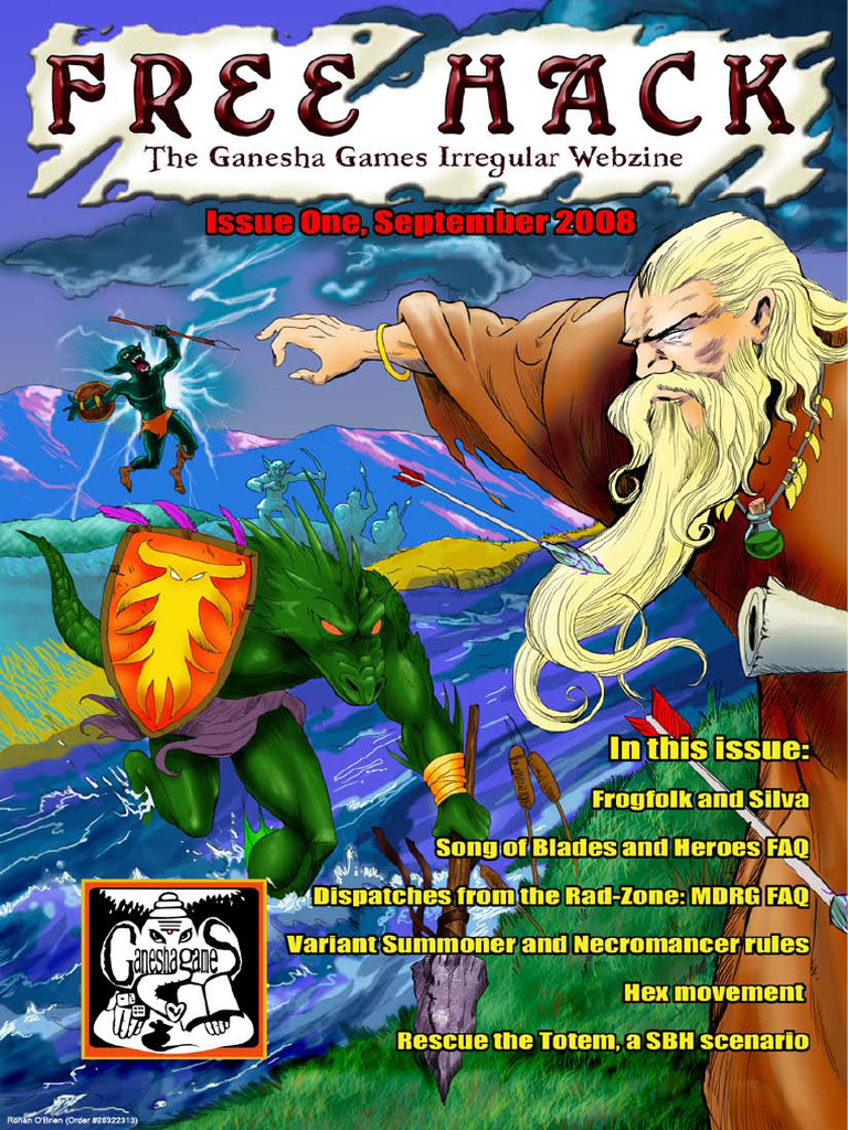 FREE HACK Issue One | PDF | Magician (Fantasy)
