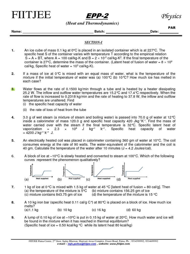 Epp2 HT Par | PDF | Heat | Gases