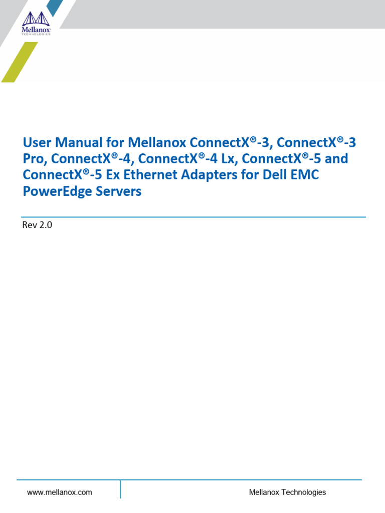 All-Products Esuprt Data Center Infra Int Esuprt Data Center Infra Network Adapters Mellanox ...